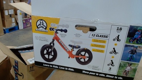 New_Strider 12” Sport Bike, Green - No Pedal Balance Bicycle for ...