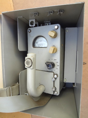 Radiation Detector US Navy Radiac IM-75/PDR-18A Radiacmeter With Case ...