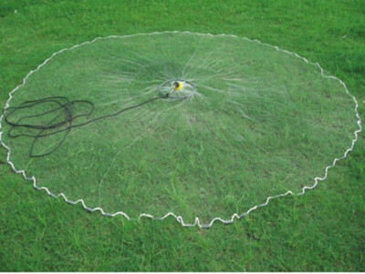 American Type Hand-Knitted Nylon Monofilament Cast Nets 3ft to 9ft ...