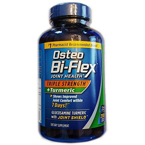 Osteo Bi-Flex, Triple Strength + Turmeric, 200 Tablets, with ...