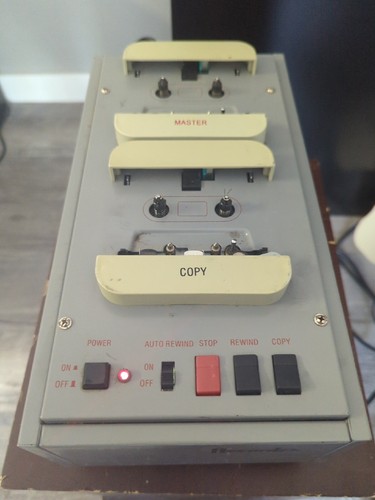 VINTAGE RECORDEX CASSETTE TAPE DUPLICATOR RECORDER - powers on | eBay