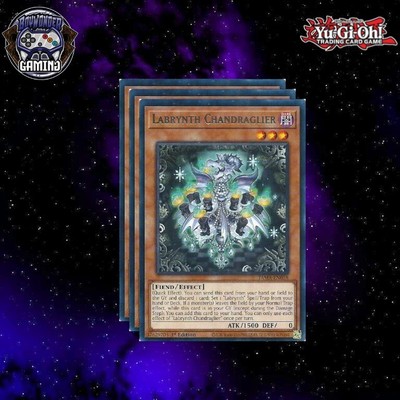 3x 1st Edition Rare Labrynth Chandraglier TAMA-EN018 M/NM - YGO TCG | eBay