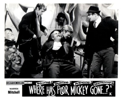 Where has Poor Mickey Gone? Original Lobby Card Warren Mitchell Thugs ...
