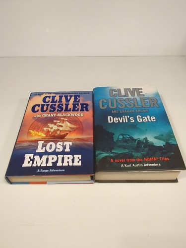 Devil's Gate/Lost Empire by Clive Cussler NUMA Files A Kurt Austin Adventure | eBay Australia