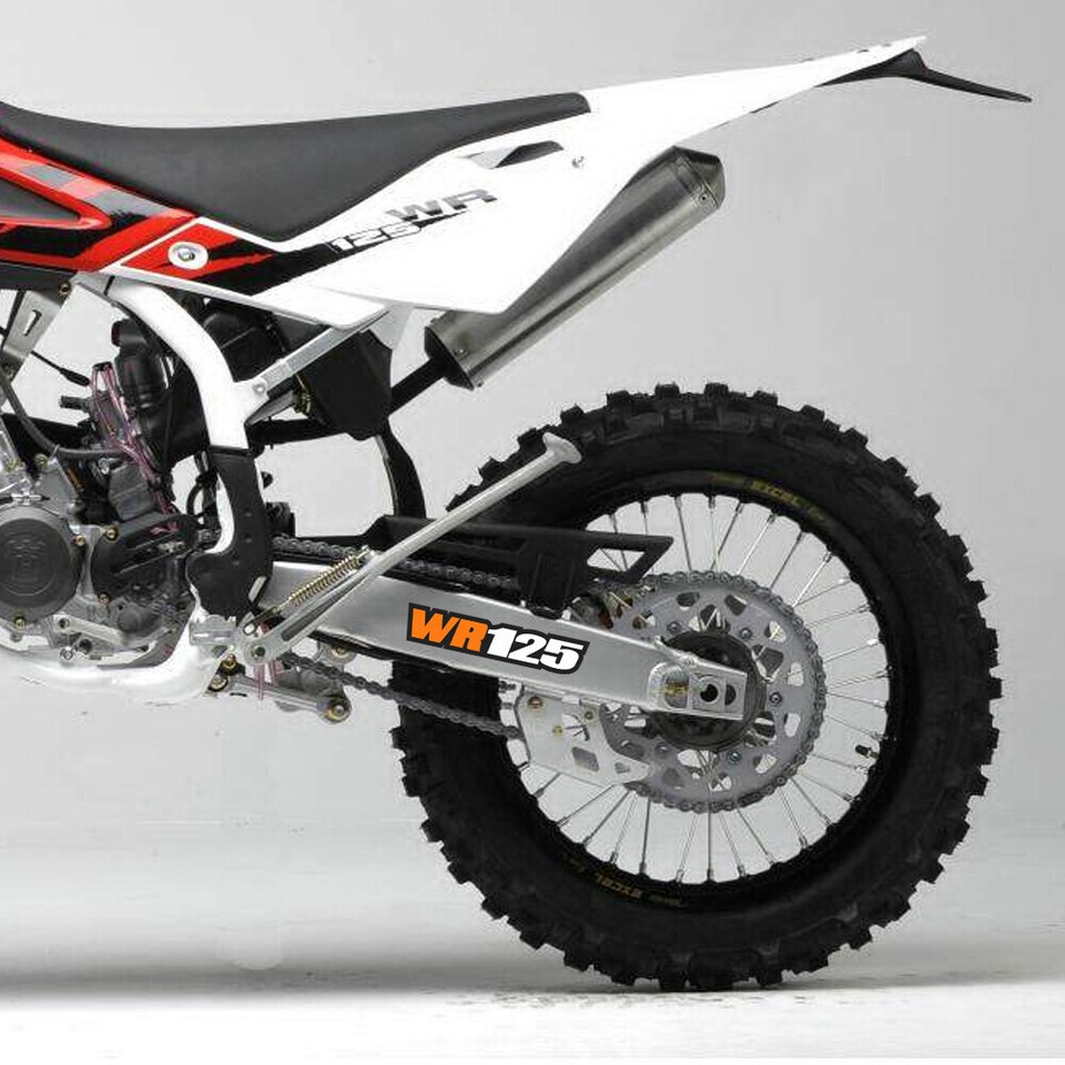 For 1972-2013 Husqvarna WR125 Accessories Swing Arm Decal Sticker ...