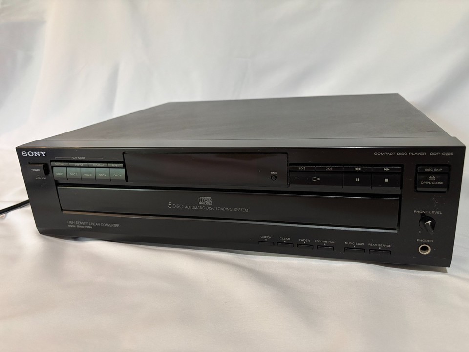 Sony CDP-C225 High Density Linear Converter Compact CD Player | eBay