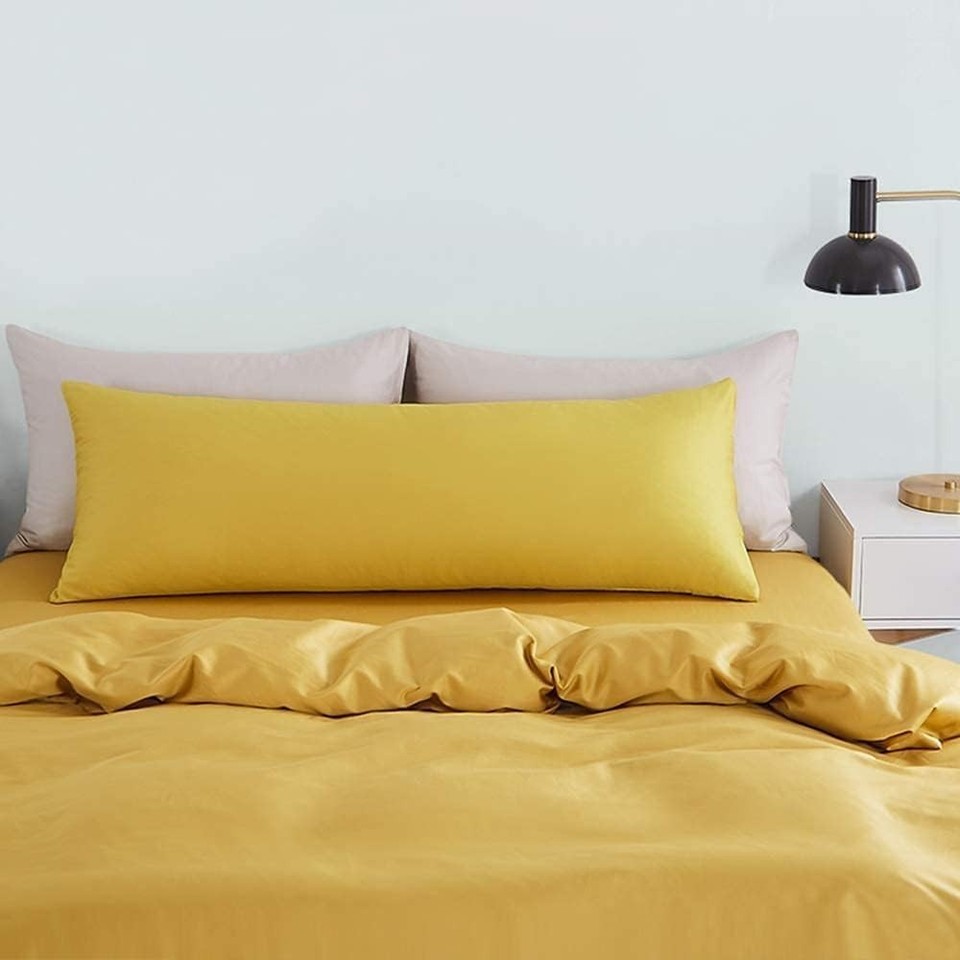 FLXXIE Body Pillow Cover - Super Soft Microfiber 20x54 Body Pillow Case ...