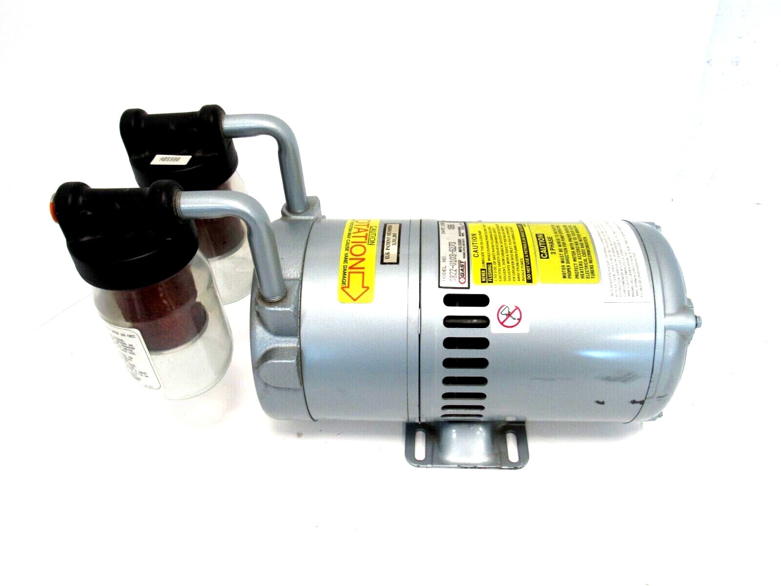 NEW GAST 0822-V103-G273 VACUUM PUMP 1/2 HP 208-220/440V LR22132 ...