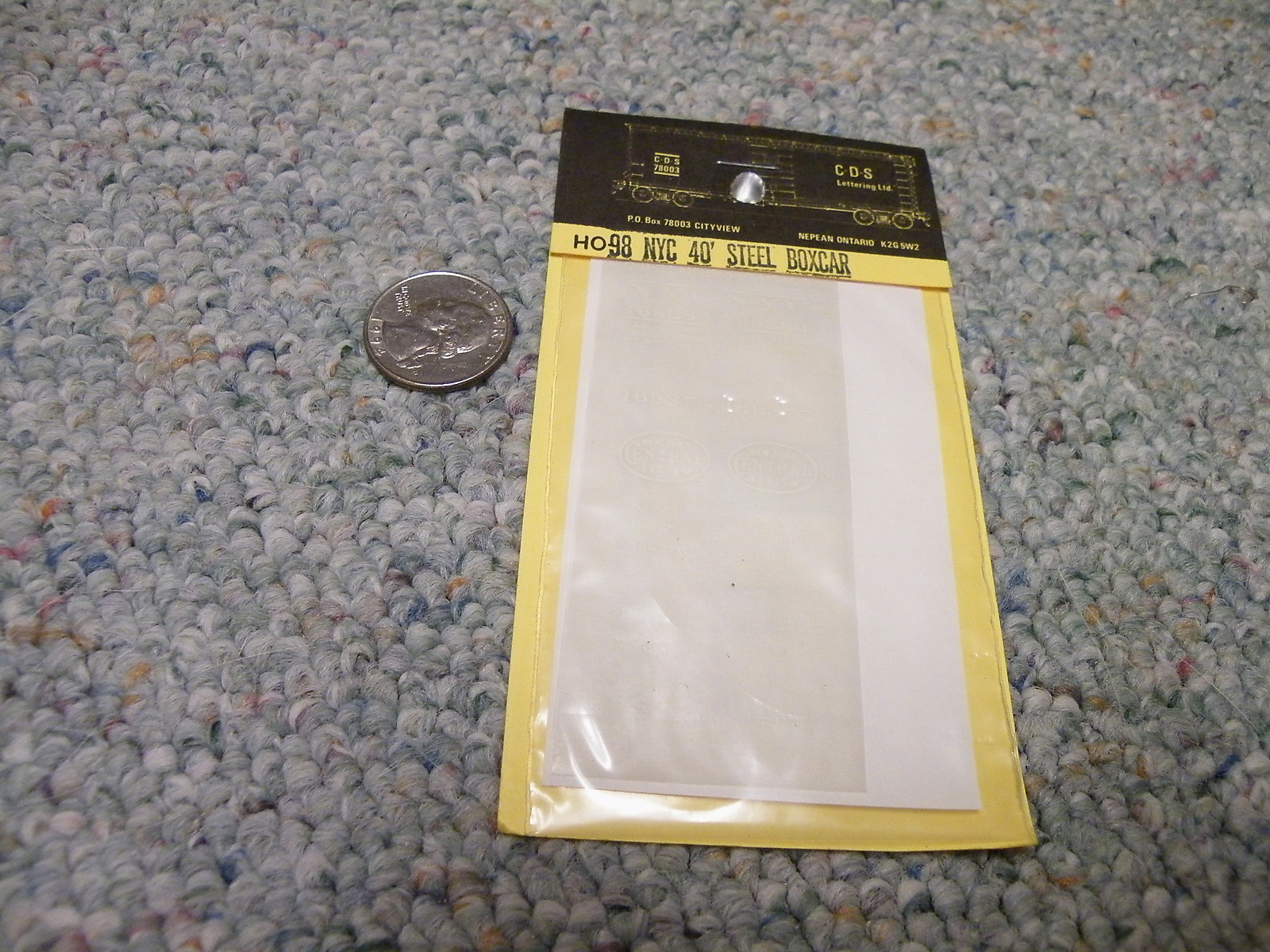 CDS Dry Transfers decals HO HO-98 NYC 40' steel box car A64 | eBay