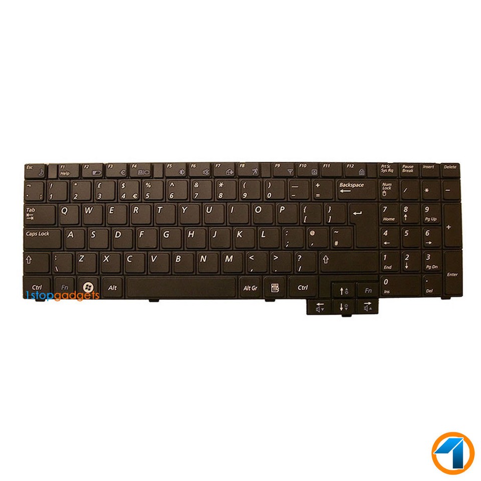 UK Layout Keyboard for SAMSUNG NP-R530E R530-JB01DE Black | eBay