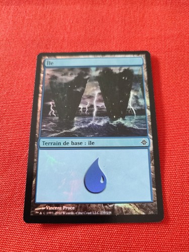 ILE ISLAND 235/248 RISE OF THE ELDRAZI 2010 FOIL RARE CARTE MAGIC MTG ...
