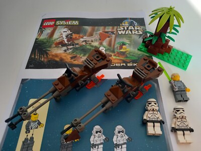 LEGO STAR WARS 7128 SPEEDER BIKES MINIFIG LUKE SKYWALKER ANAKIN TROOPER ...