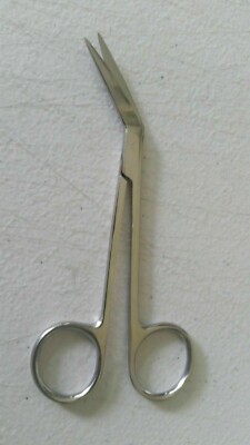 2 Iris Angular Scissors 4.5" Surgical Dental New | eBay