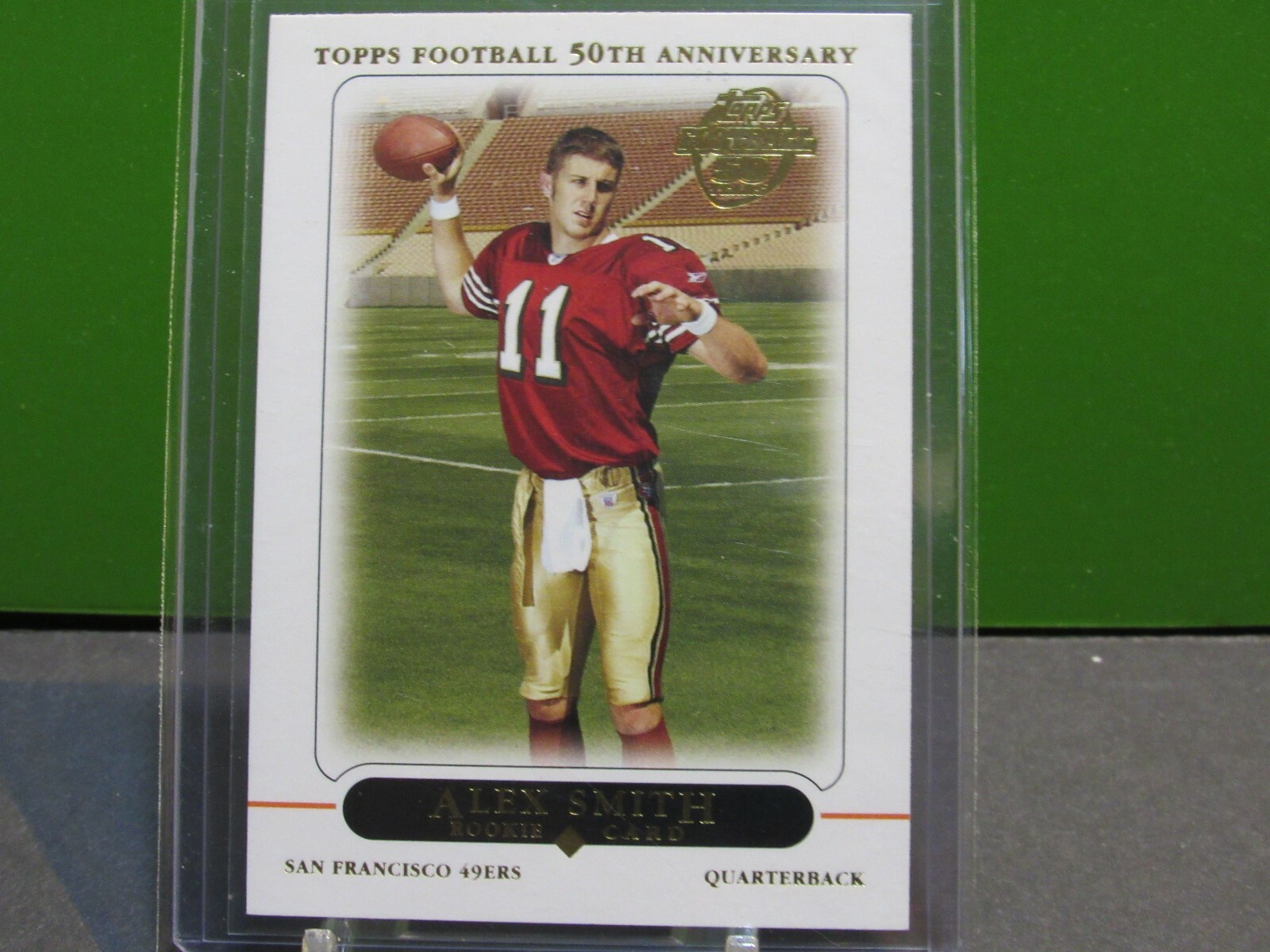 2005 ALEX SMITH TOPPS 50th ANNIVERSARY ROOKIE CARD # 435 REDSKINS | eBay