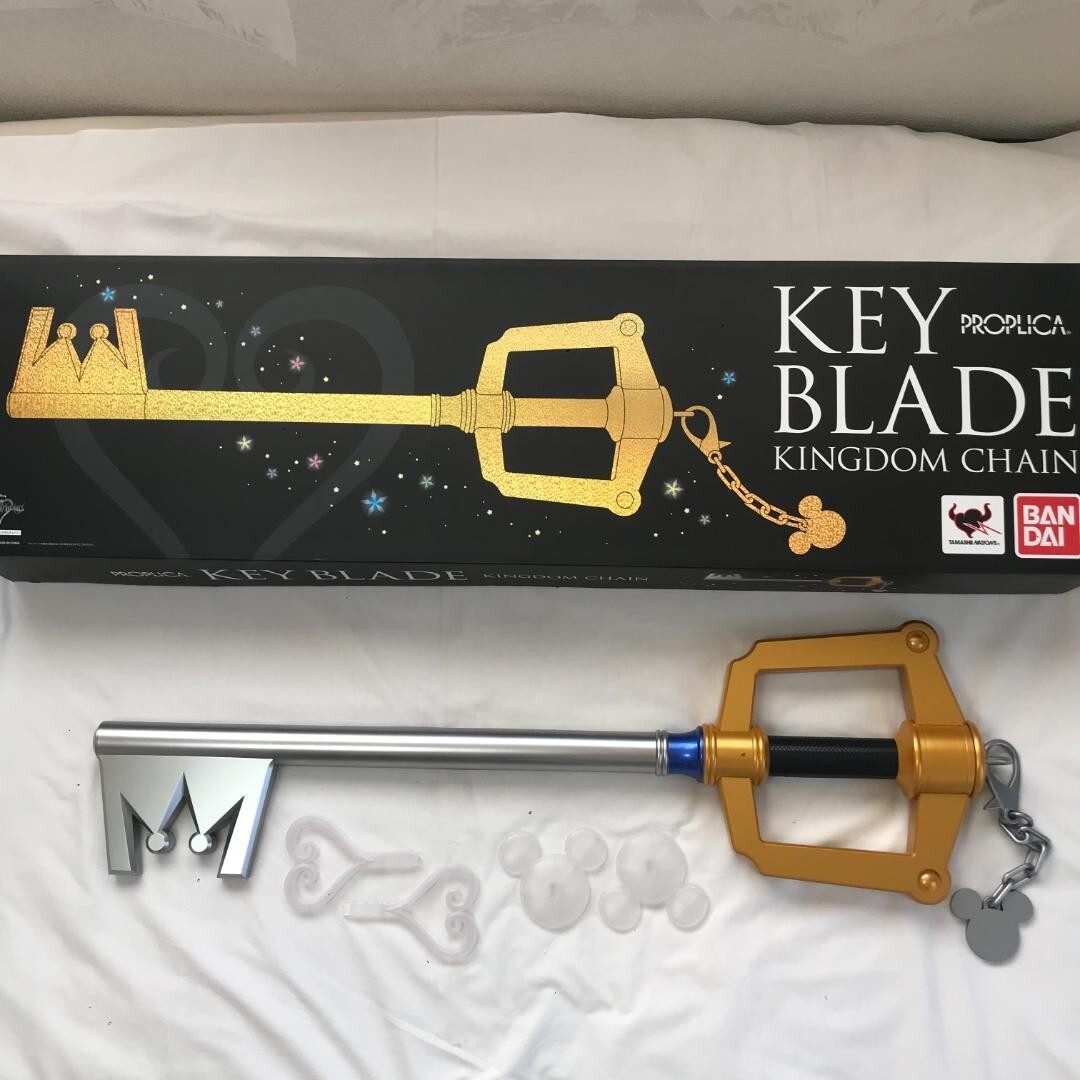 Kingdom Hearts 2 Disney PROPLICA KEYBLADE Sora's Kingdam Chain 950mm ...
