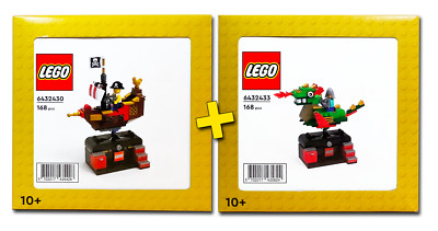 LEGO VIP #6432430, #6432433 - Pirate + Dragon Adventure Ride Pack - 100 ...