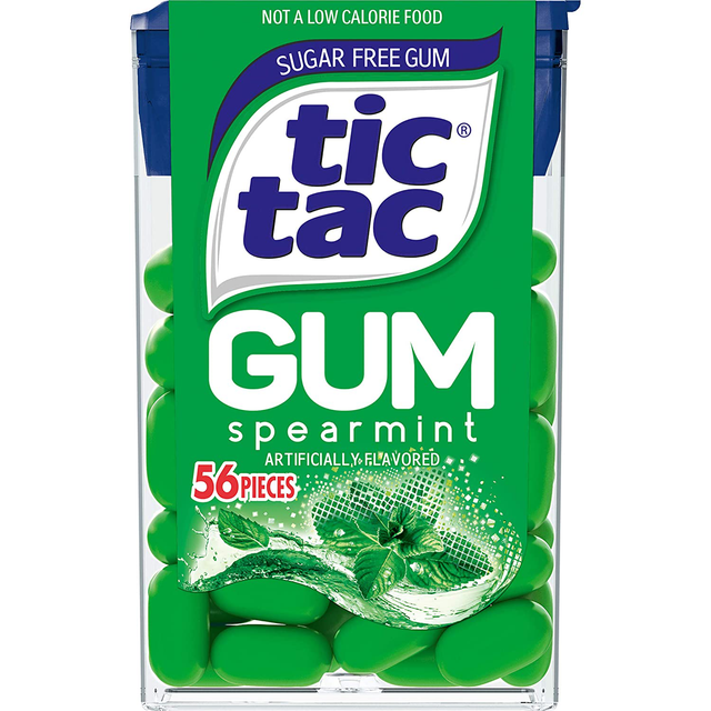 Tic Tac Gum, Sugar Free Chewing Gum, Spearmint, 12 Count | eBay