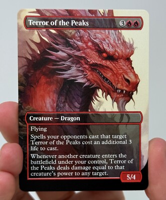 Terror of the Peaks Proxy Card with Custom designed art | eBay