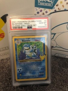 Blastoise 2021 Celebrations: Classic Collection #2 Holo Price Guide ...