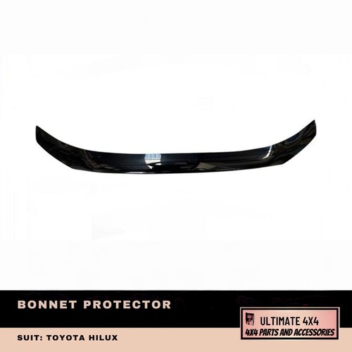 Bonnet Protector for Toyota Hilux 2005-2011 | Tinted Black Stone Chip ...