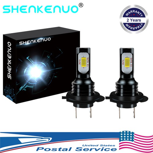 For Yamaha YZF-R6 YZF-R1 2007-2014 White H7 LED Bulbs Headlight ...