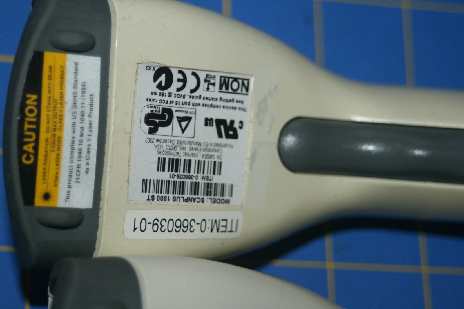 (Lot of 5) Intermec ScanPlus 1800 VT, ST, SR Barcode UPC Scanners | eBay