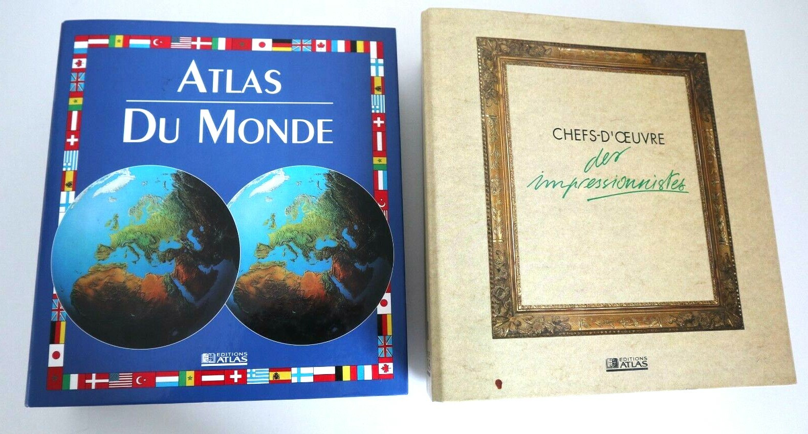 2 Classeur Edition Atlas d’occasion