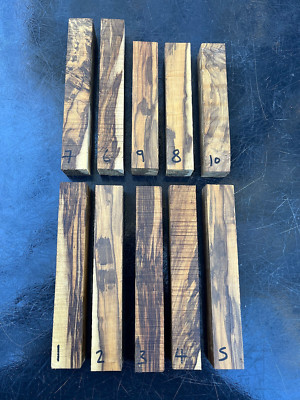 SPALTED ENGLISH BOXWOOD pen blank 125-150 x 22 x 22mm RARE FIND ...