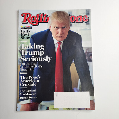 Donald Trump Rolling Stone Magazine September 2015 | eBay