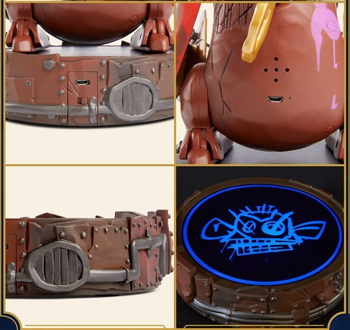 LoL League of Legends Powder's Wind Up Monkey Riot Games Authentic ...