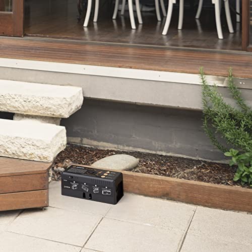 Eliminator Mouse Trap & Rat Trap-Electric Traps Indoor for Home- black ...