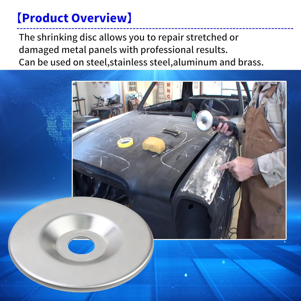 Shrinking Disc 4 ½ Inch Diameter,055 Inch (1.4Mm) Thick –Sheet Metal ...