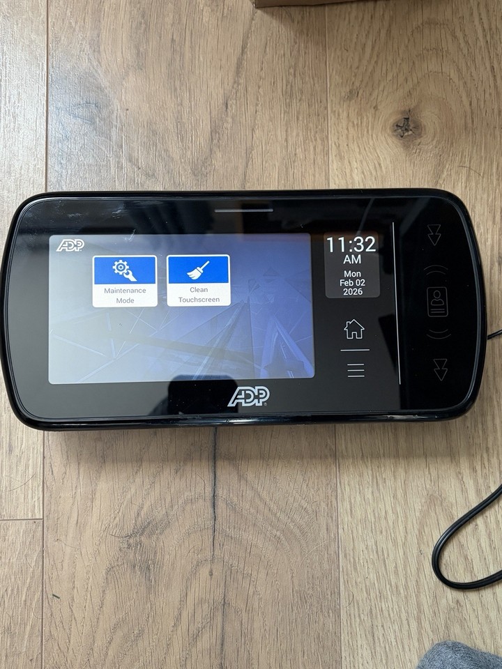 Kronos UKG 8610000-401 Intouch DX Time Clock with Touch ID *Read* | eBay