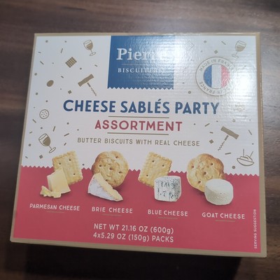 Pierre Biscuiterie Cheese Sables Party Assortment 21.16 Ounces | eBay