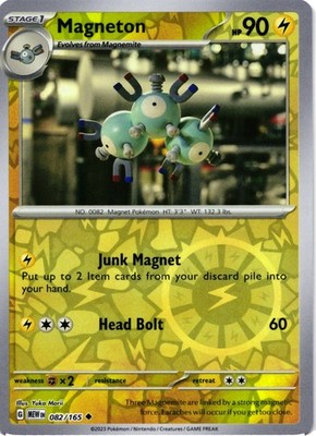 Magneton 082/165 Scarlet & Violet 151 Reverse Holo | eBay
