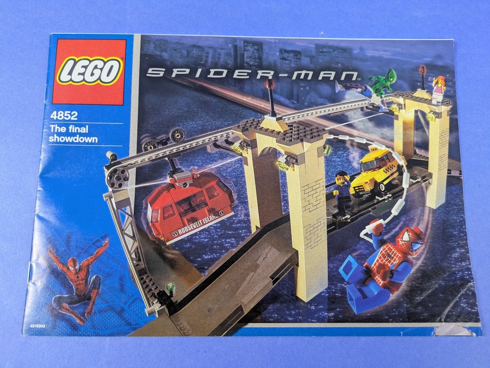 LEGO Spider-Man The Final Showdown 4852 Complete Set Pre-Owned | eBay