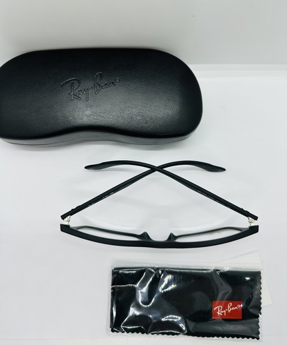 Ray-Ban Eyeglasses Frames & Case Model RB 7047 5196 Matte Black 54-17 ...