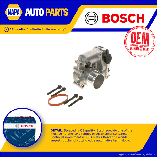 Throttle Body fits FIAT TIPO 356, 357 1.4 16 to 20 940B7.000 Bosch ...