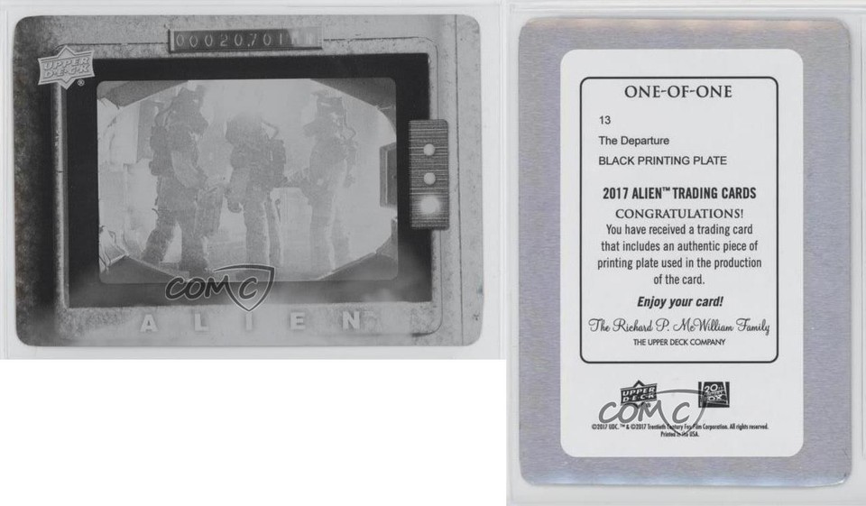 2017 Alien Movie Printing Plate Black Modern 1/1 Arthur Dallas Joan Lambert p1l | eBay