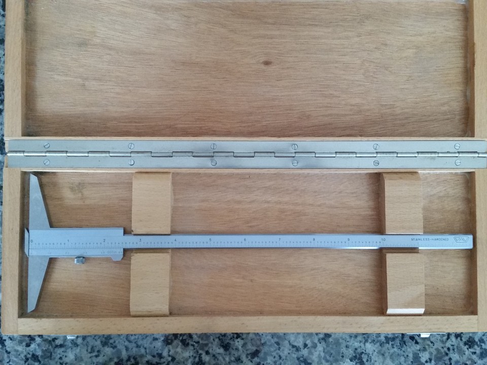 Swiss made PAV Depth Vernier Caliper 10” range | eBay