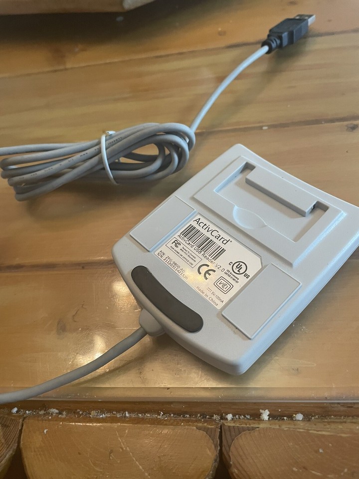 ActivCard USB Reader V2.0 Smart Card Reader CAC | eBay