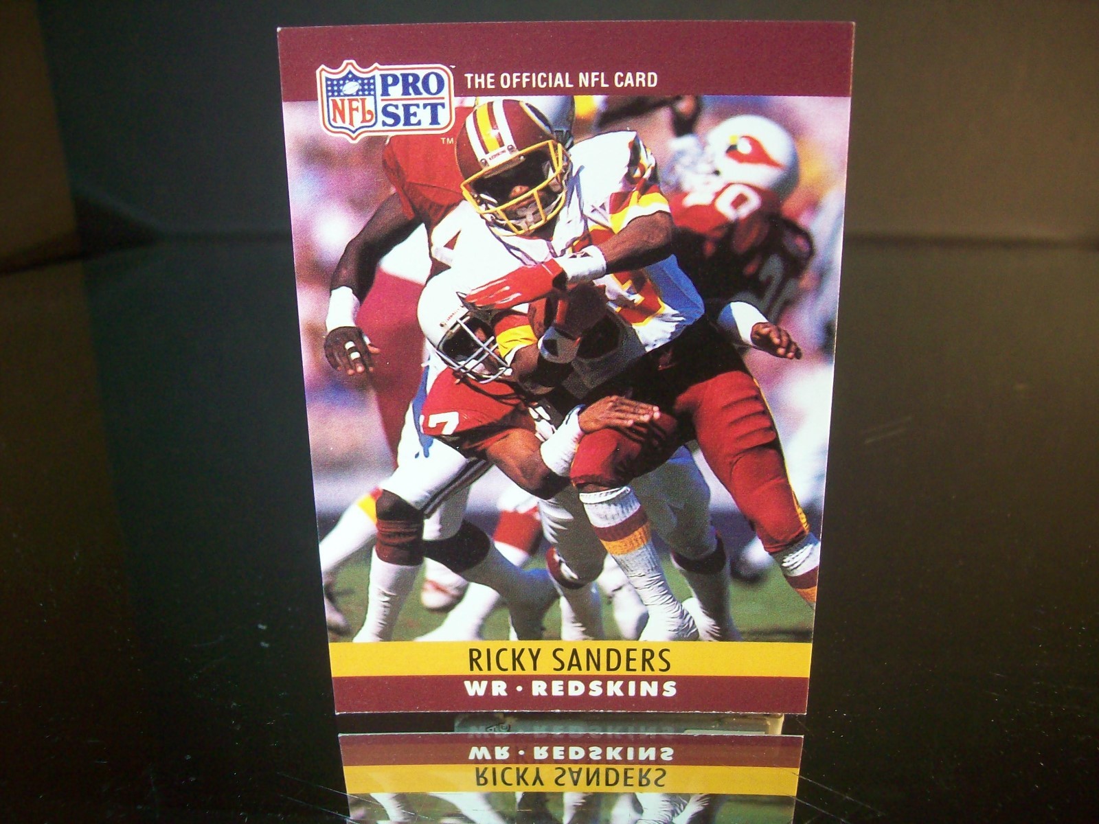 Ricky Sanders Pro Set 1990 Card #331 Washington Redskins NFL Football ...