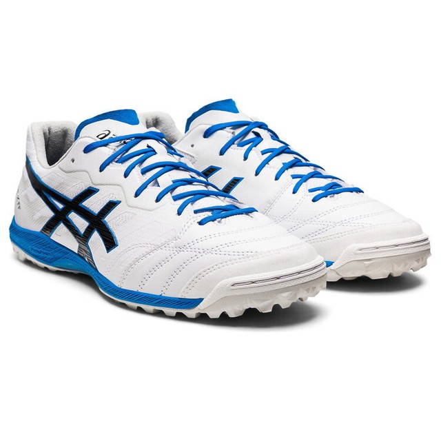 ASICS Turf Football Futsal Shoes DESTAQUE K FF TF White 1111A218 US6.5 ...