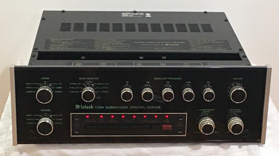 McIntosh C34V AUDIO VIDEO CONTROL CENTER | eBay