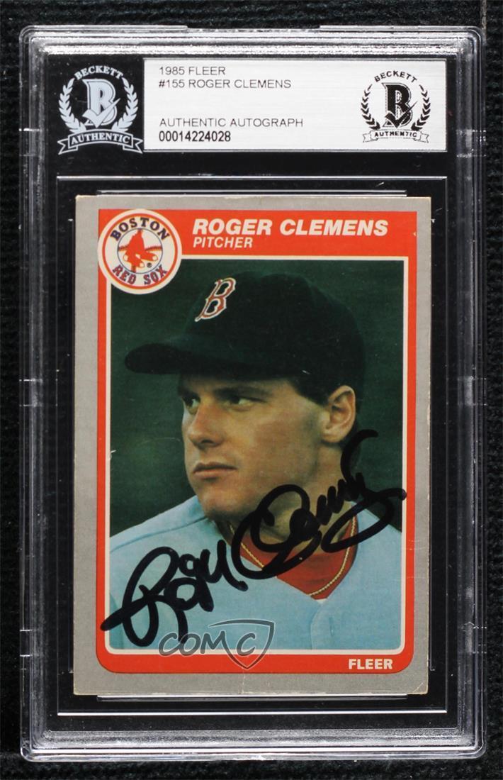 Roger Clemens Autographed Memorabilia | Signed Photo, Jersey ...