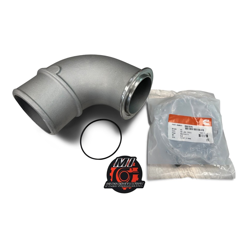 New S400/S430 V-band style 15L ISX ISX15 Intake Elbow # 3682674 | eBay