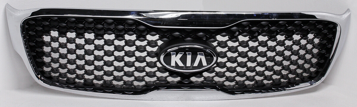 OEM Kia Sorento Grille 86380-C6000 Chrome Scratches | eBay