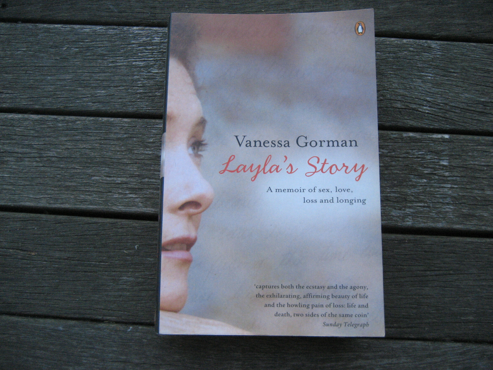 Paperback - LAYLA'S STORY BY VANESSA GORMAN MEMOIR - Great Author ...