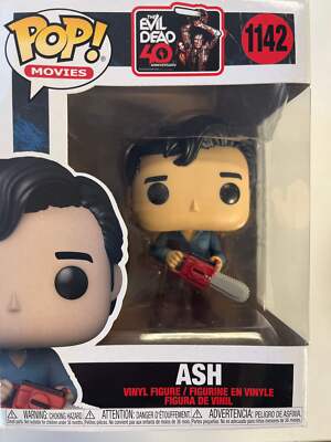 FUNKO POP MOVIES EVIL DEAD 40 ANNIVERSARY #1142 ASH VINYL FIGURE | eBay