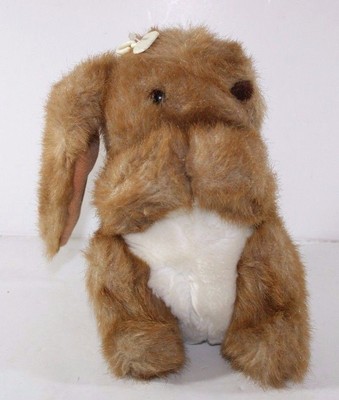 Walmart Bunny Rabbit Plush Stuffed Realistic 8" Lovey Cuddle Toy | eBay